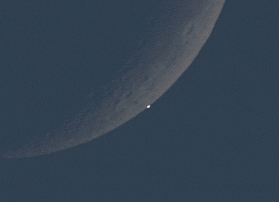 Conjunção Lua-Vénus-Júpiter – Sorrisos no Céu